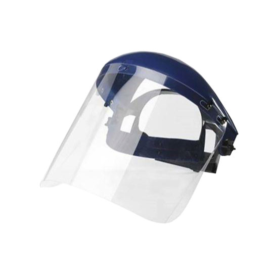 UV Protected Clear Face Shield with Metal-Resistant Brow Guard ...